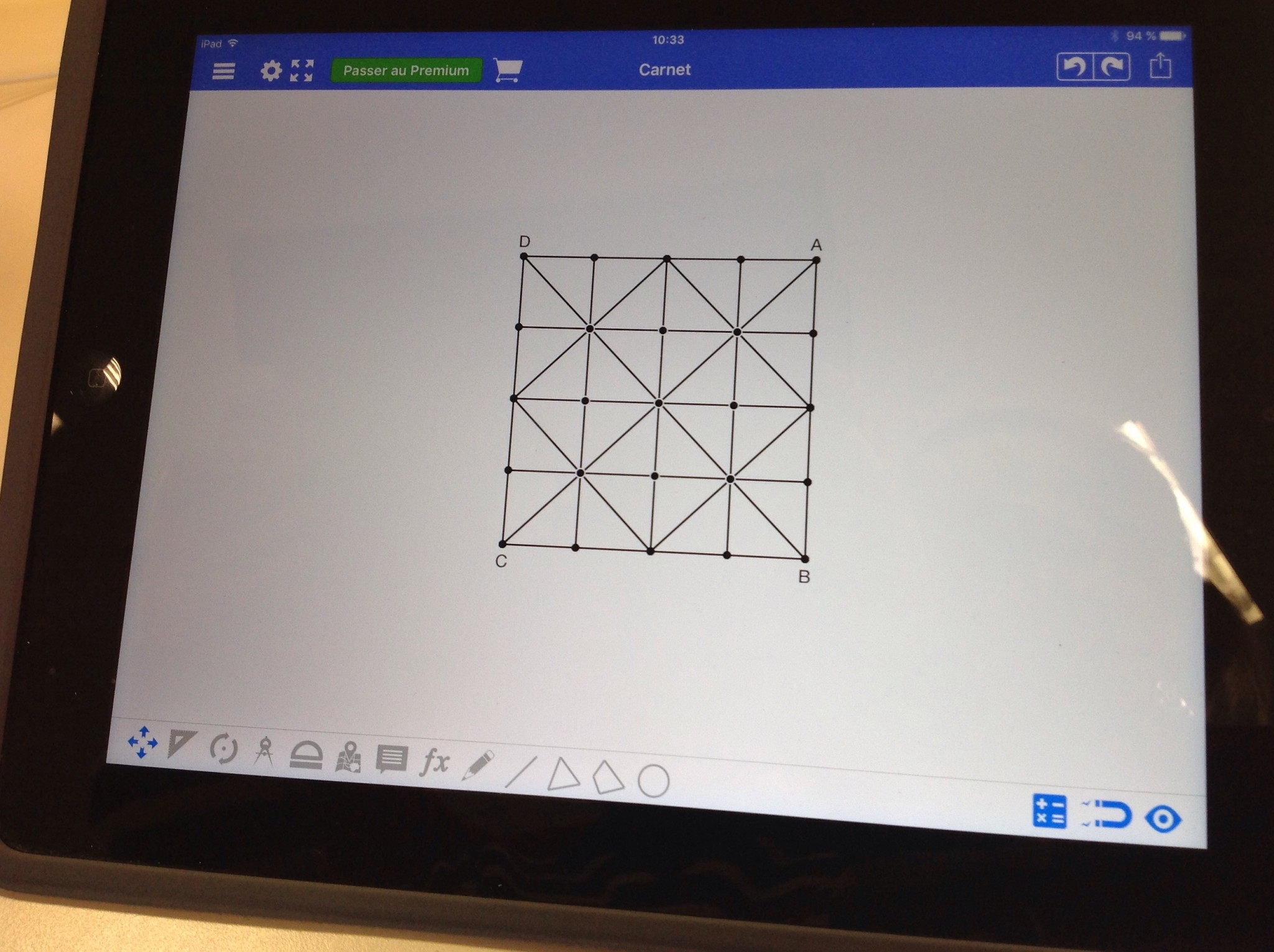 L’application Geometry pad » École de Chaumot
